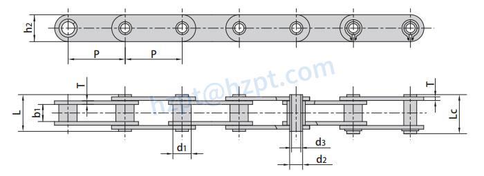 China Hollow Pin Roller Chains , Manufacturer, Supplier, factory ...