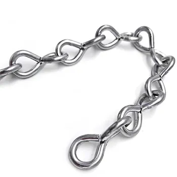 China Electro Galvanized Weldless Chain Single Jack Chain ...