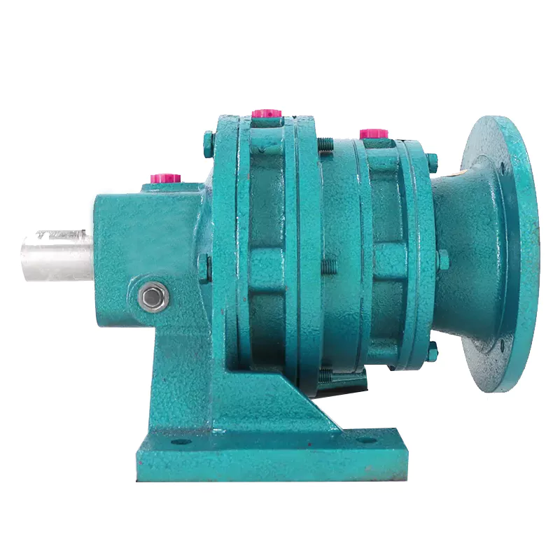 China BWE XWE Series Cycloidal Gearbox Double Stage Foot-mounted ...