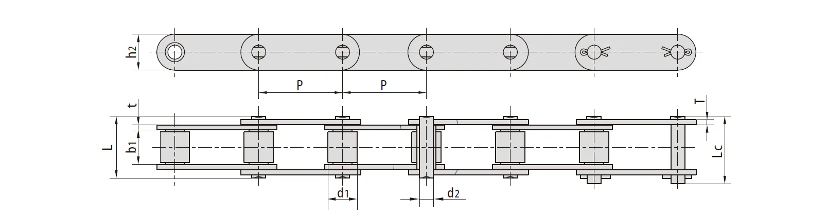 Lumber Conveyor Chain 81X 81XH 81XHS 81XHH Chains for Papermaking and ...