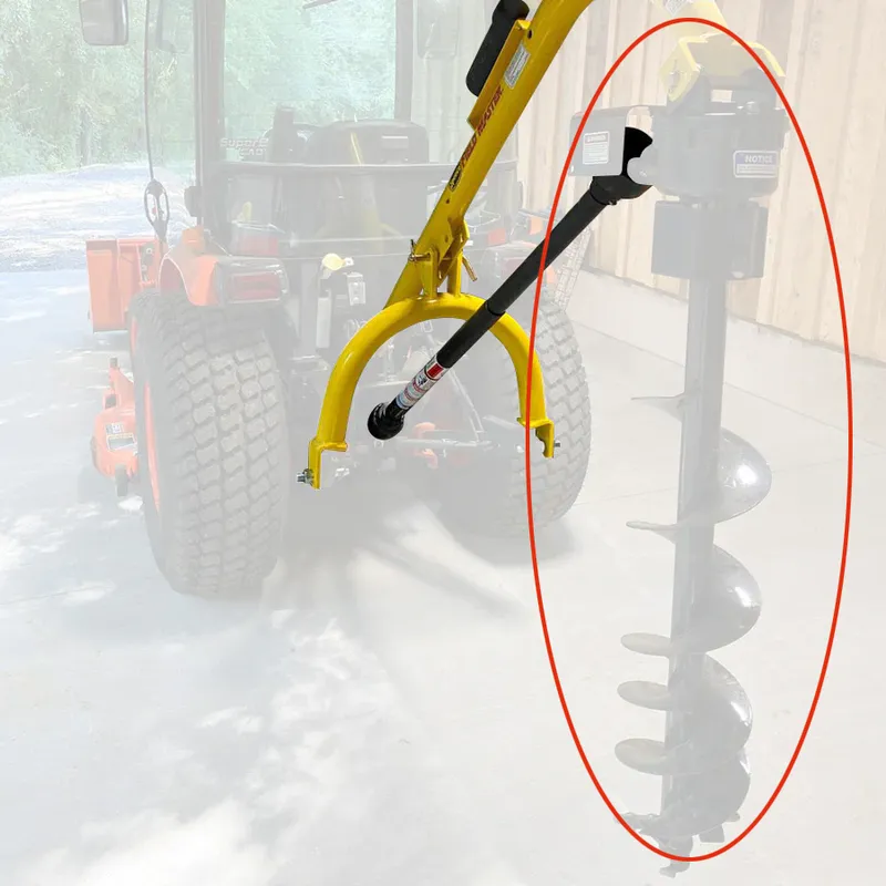 China Model 1000 Heavy Duty 3-Point Post Hole Digger for Cat 1 & 2 ...