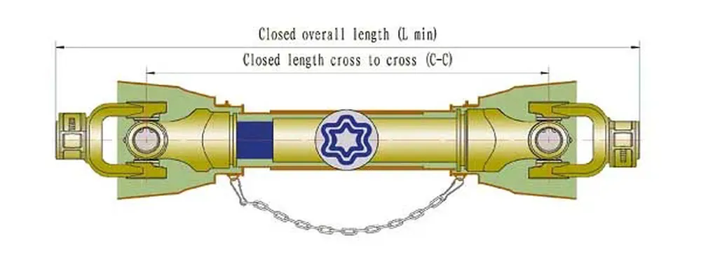 China S Series PTO Shaft Star Tube S6 S7 S8 S38 S32 S36 S9 S10 S42 S48 ...