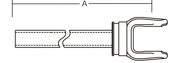 China 6 Series PTO Shaft-Replacement of Weasler PTO Shaft ...