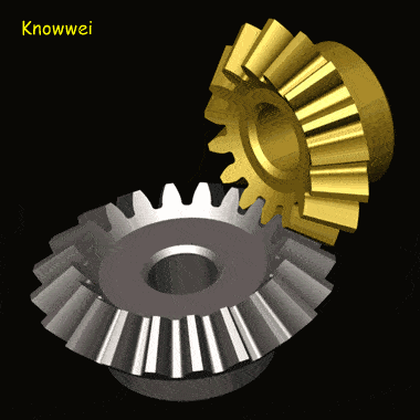 Spiral Bevel Gear Animation Helical Gearbox Animation Manufacturer,