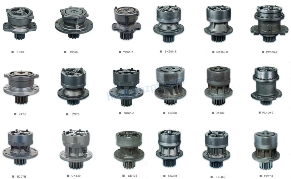 China R300 SWING GEARBOX Excavator Spare Part SWING REDUCTION GEAR for ...