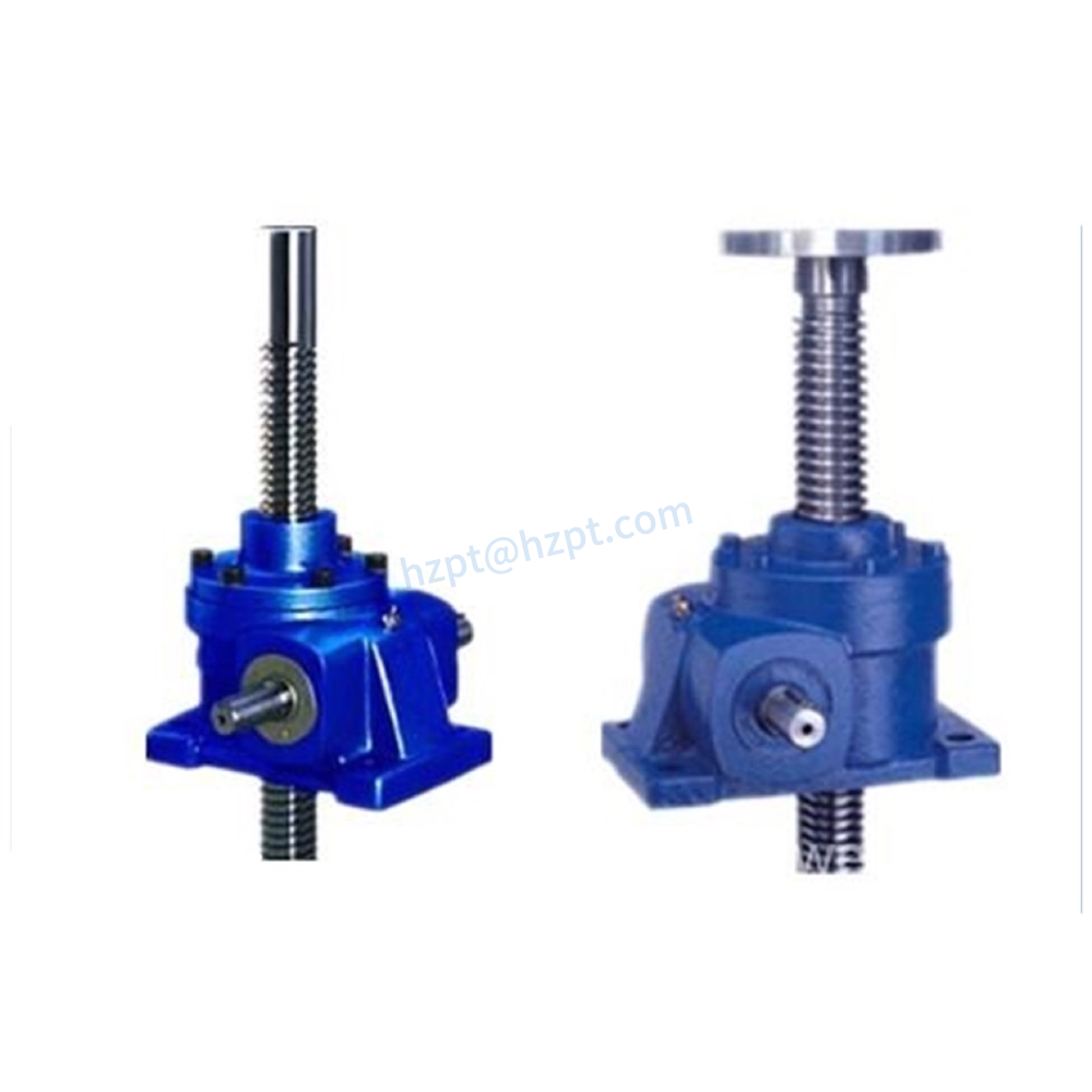 China SWL Series gearbox by threaded end screw lift With selflock ...
