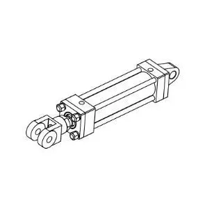 China CA Monaural Type Y Connector Heavy Rod Hydraulic Cylinder ...