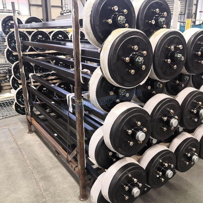 China 1Ton Capacity Light Boat Trailer Axles Spindle And Hubs ...