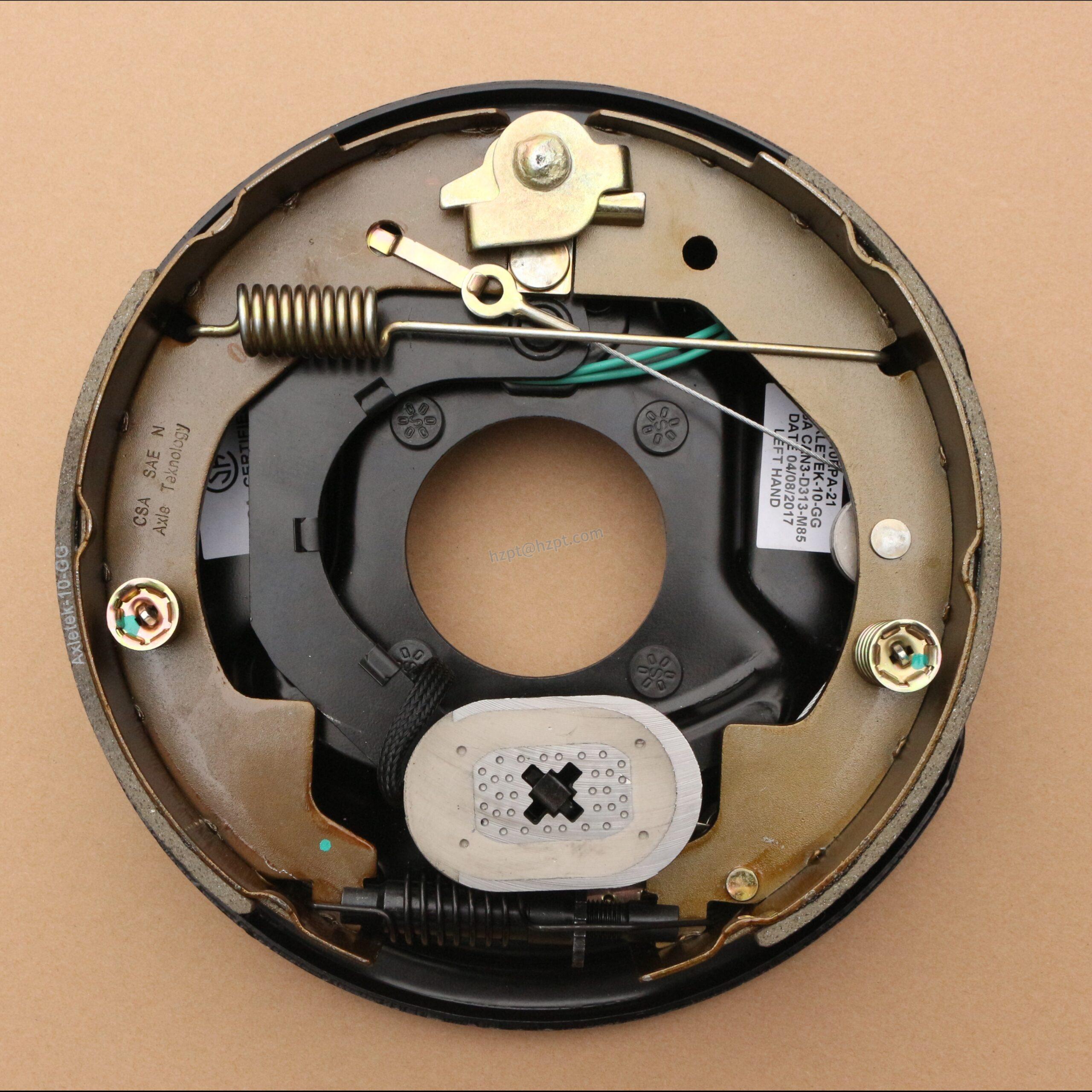 China 10 inch electric brake assembly self adjusting for trailer using ...