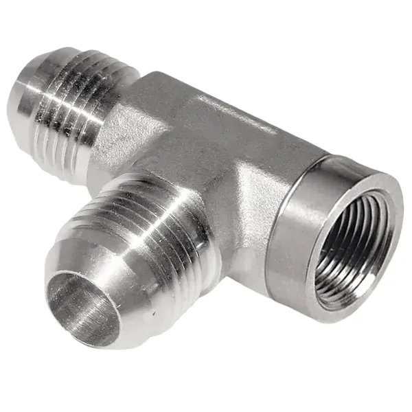 China Flared Tube Female Run Tee Fittings , Manufacturer, Supplier ...