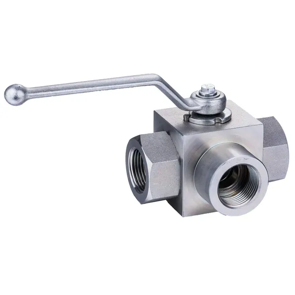 China KHB-3W Series 3-way Hydraulic Ball Valves , Manufacturer ...