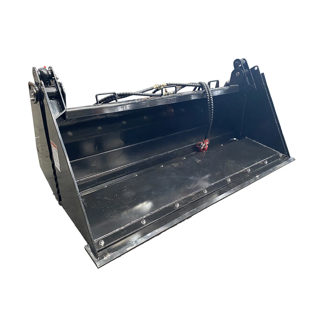 China New Design Four in One Skid Steer Loader Bucket Construction ...