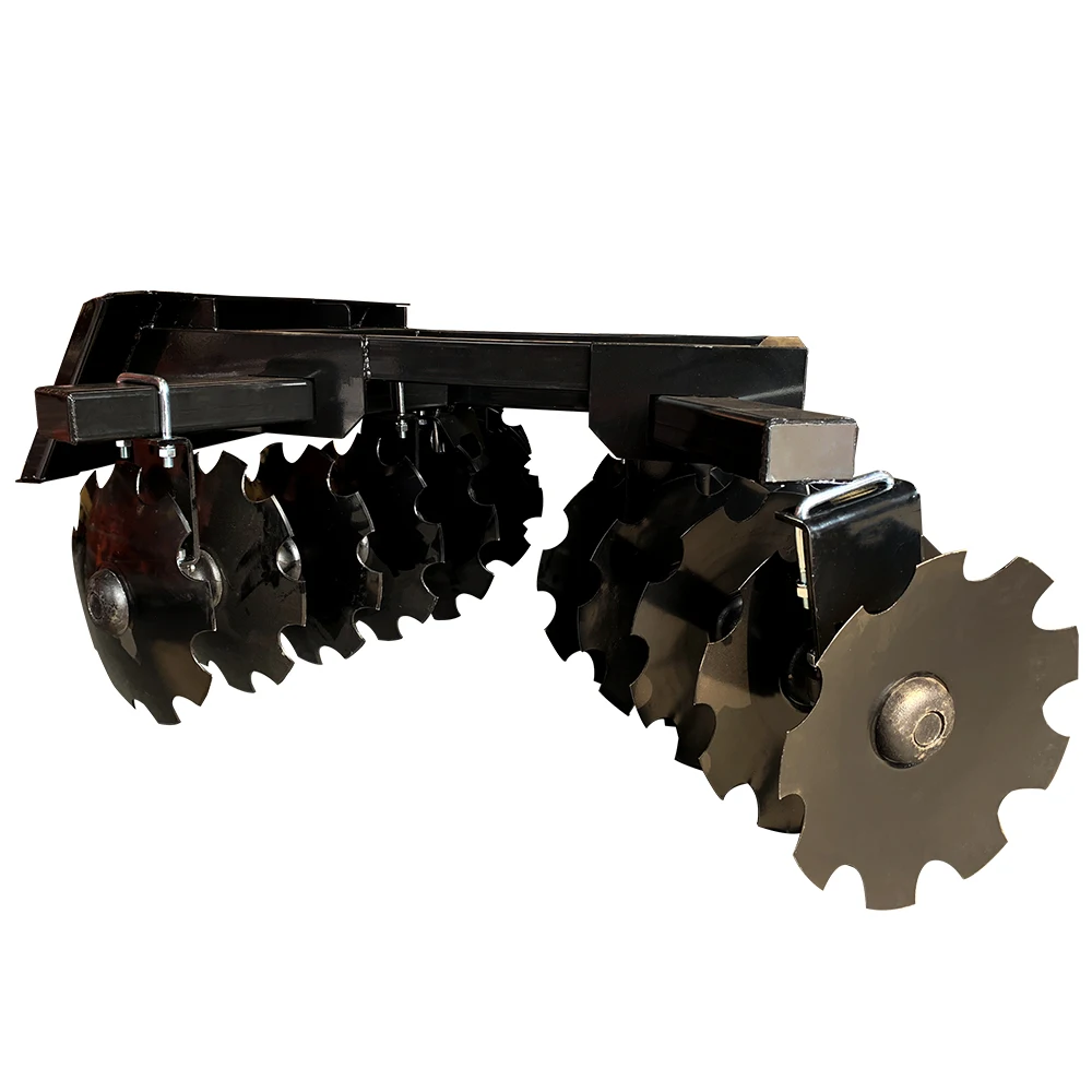 China High speed disc harrow plough with skid steer mounting disc ...
