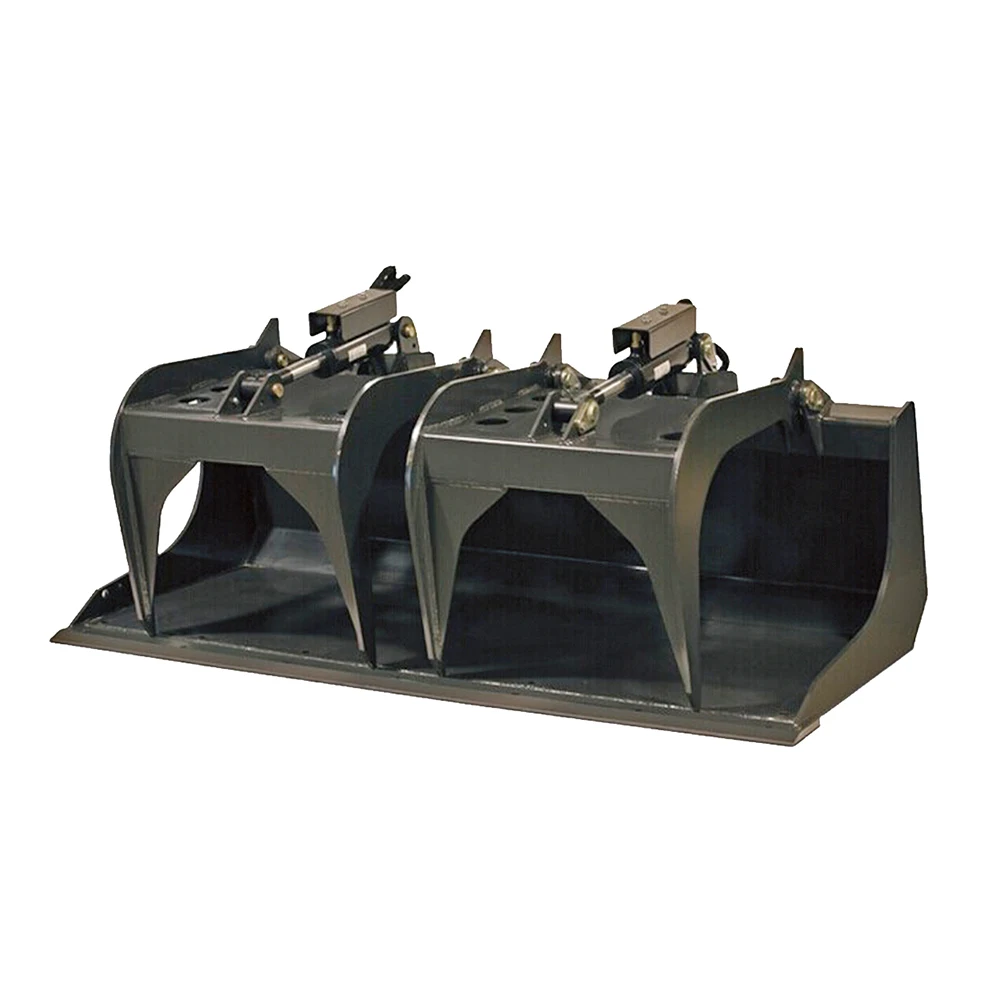 China Solid Bottom Grapple Bucket Scrap Grapple Bolt on Cutting Edge ...