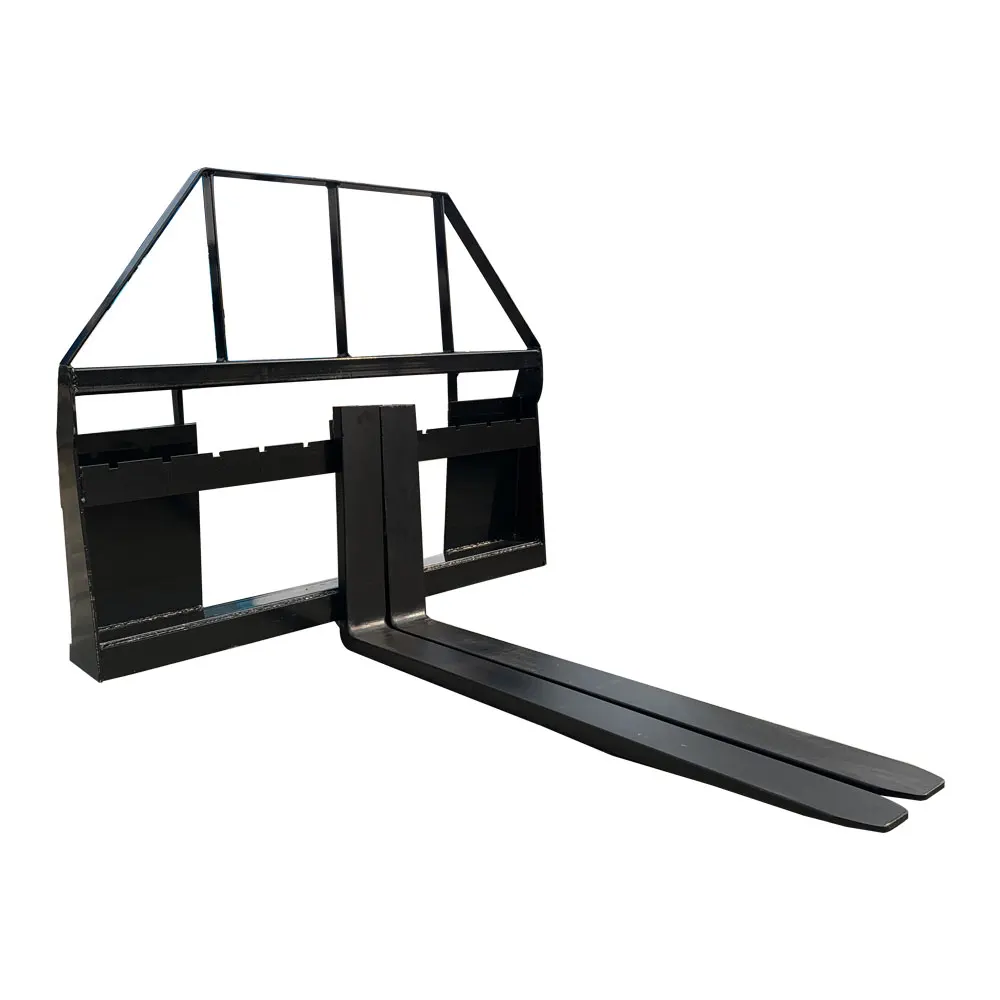 China Skid Steer Pallet Fork Attachment Universal Sub-Compact Pallet ...