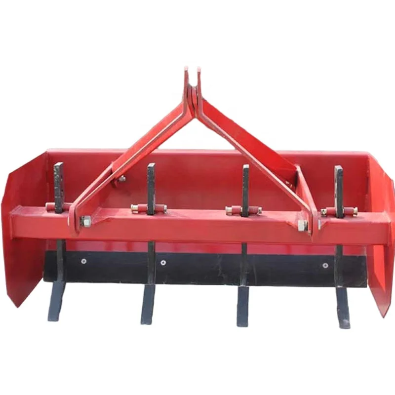 China Compact Leveling Machinery 3ft Width Box Scraper For Tractor ...