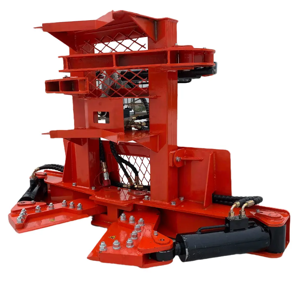 China Wood Cutter And Splitter Attachment Firewood Processor For Skid ...