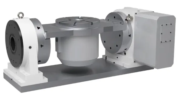 China RTS-400 Rotary Table 400mm Water-Resistance 5 Axis Indexing Table ...