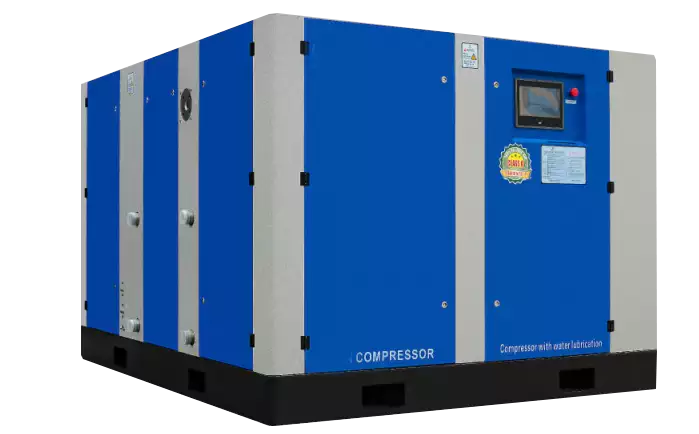 China PET Bottle Blowing Oil-Free Screw Air Compressor CM90G 20-40bar ...