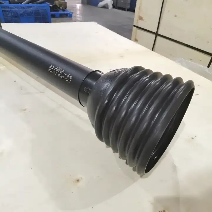 China Black Wave Plastic Shaft Cover for PTO Shaft 1500MM PTO Safety ...