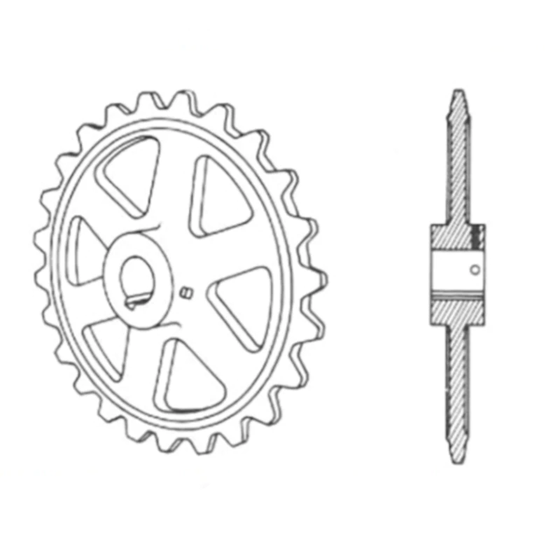 China Non-Standard Sprocket Hunting Tooth Sprockets , Manufacturer ...