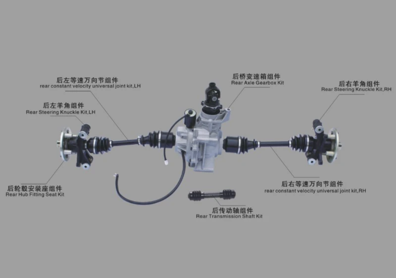 China Rear Axle Bearing Carrier with Adjuste For Honda MK1001004 ...
