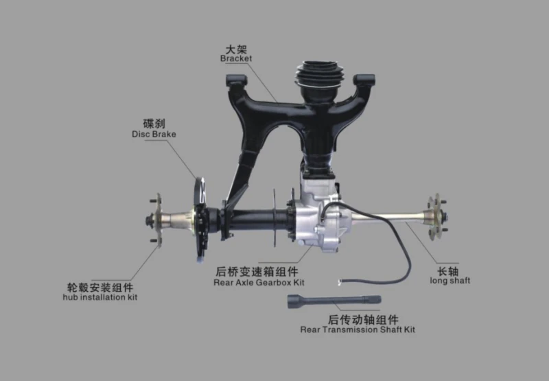 China Rear CV Axle Drive Shaft For Can-Am 705502411 705502355 ...