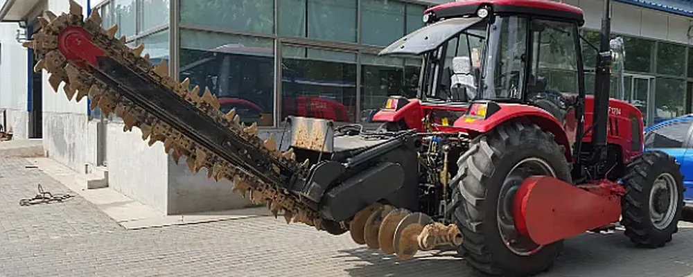 Experience Efficiency with the 3 Point Linkage Chain Trencher with ...