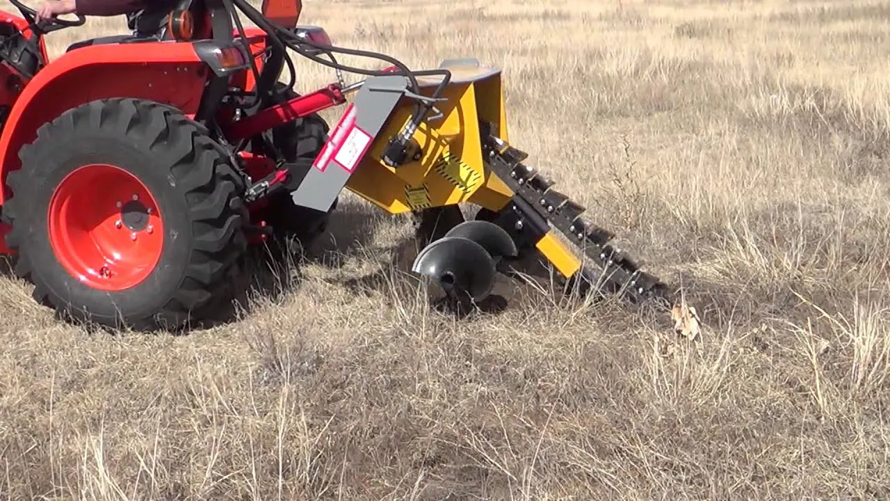 Impact of Trench Depth on 3 Point Linkage Chain Trencher Performance ...