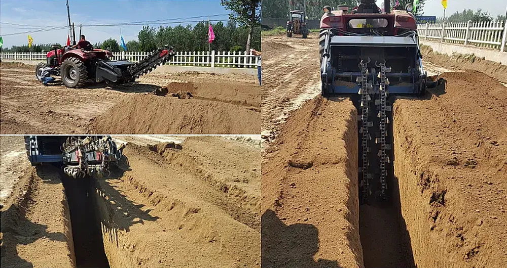 Understanding the Tractor 3 Point Linkage Chain Trencher: Working ...