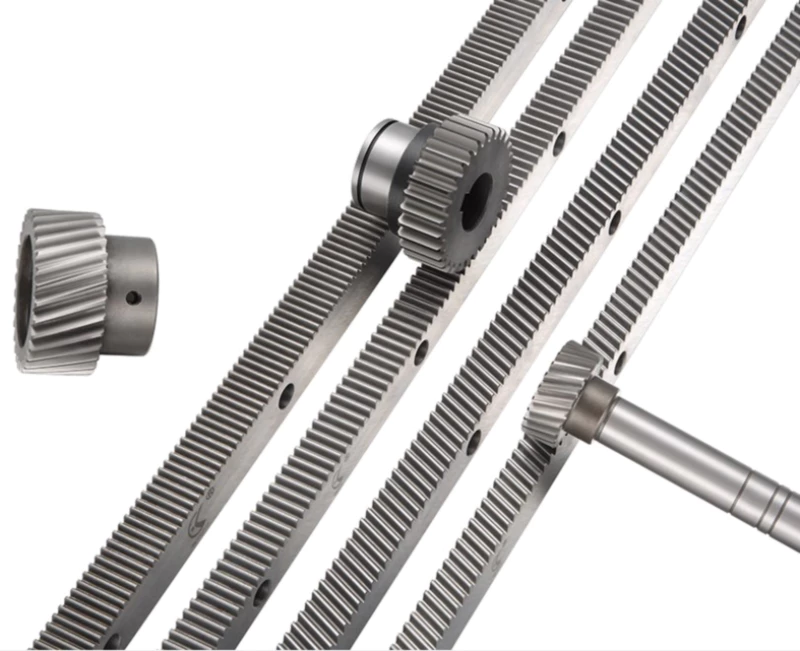 What are the considerations for mounting gear racks in rack actuators ...