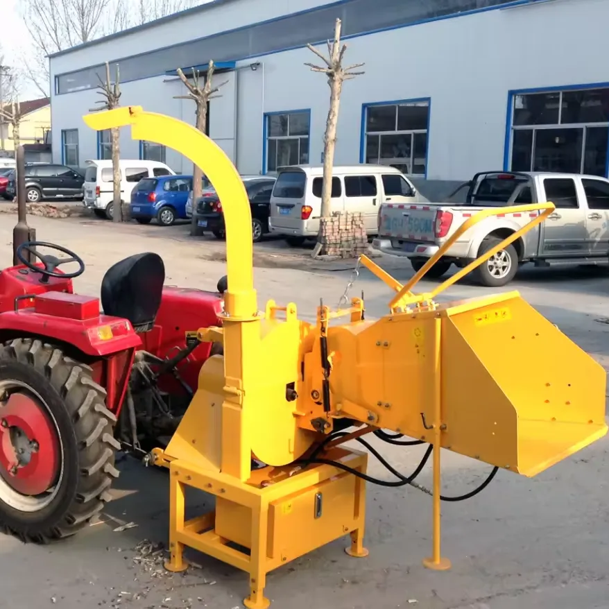 Best Practices for Operating Tractor 3 Point Hitch PTO Wood Chipper ...
