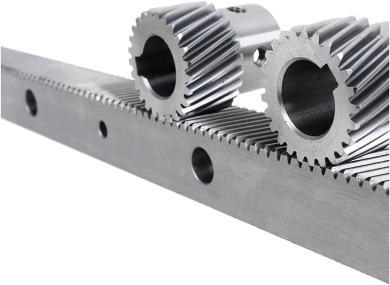 How does the manufacturing process of a ground helical gear rack affect ...