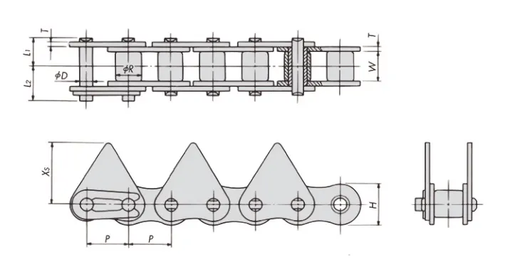 China Stainless Steel Sharp Top Chain, Manufacturer, Supplier, factory ...
