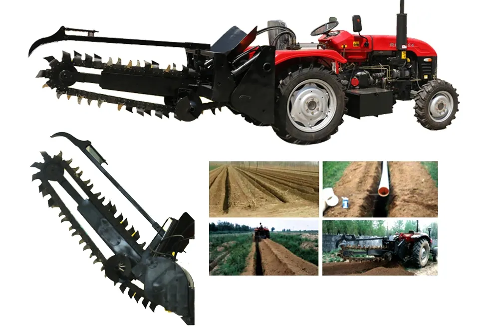China New Design Chain Trenchers for Digging Ditch , Manufacturer ...