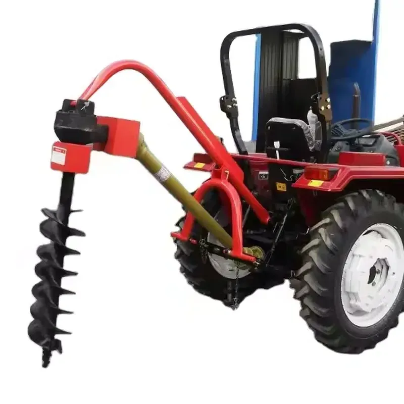 Tractor PTO Driven Post Hole Digger Gearbox for Building Boardwalk ...