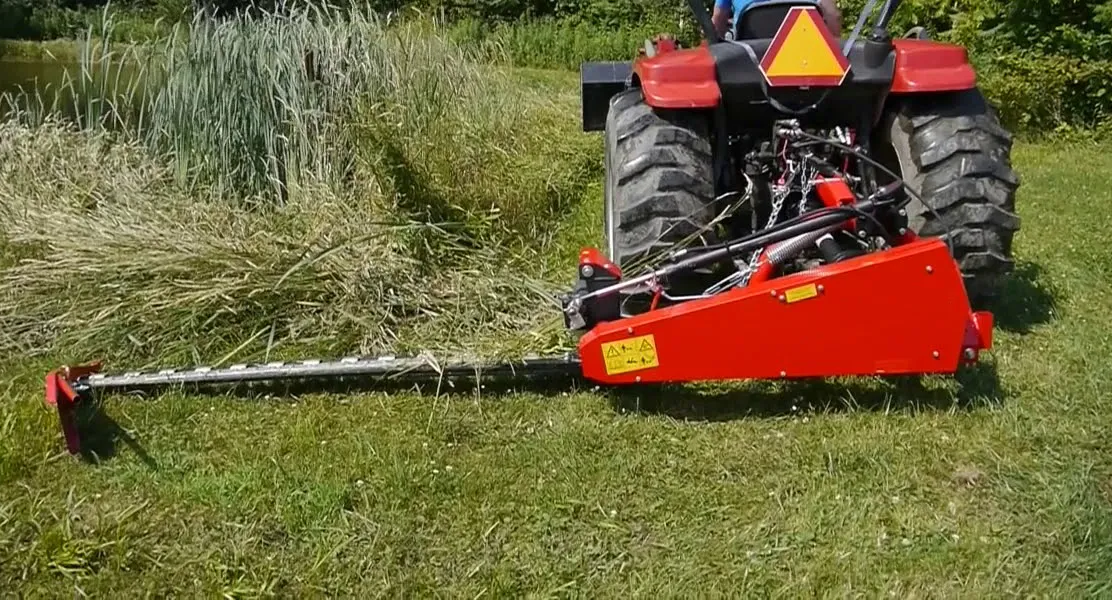 Compact Tractor 3 Point Mounted Sickle Bar Mower for Cutting Silage ...