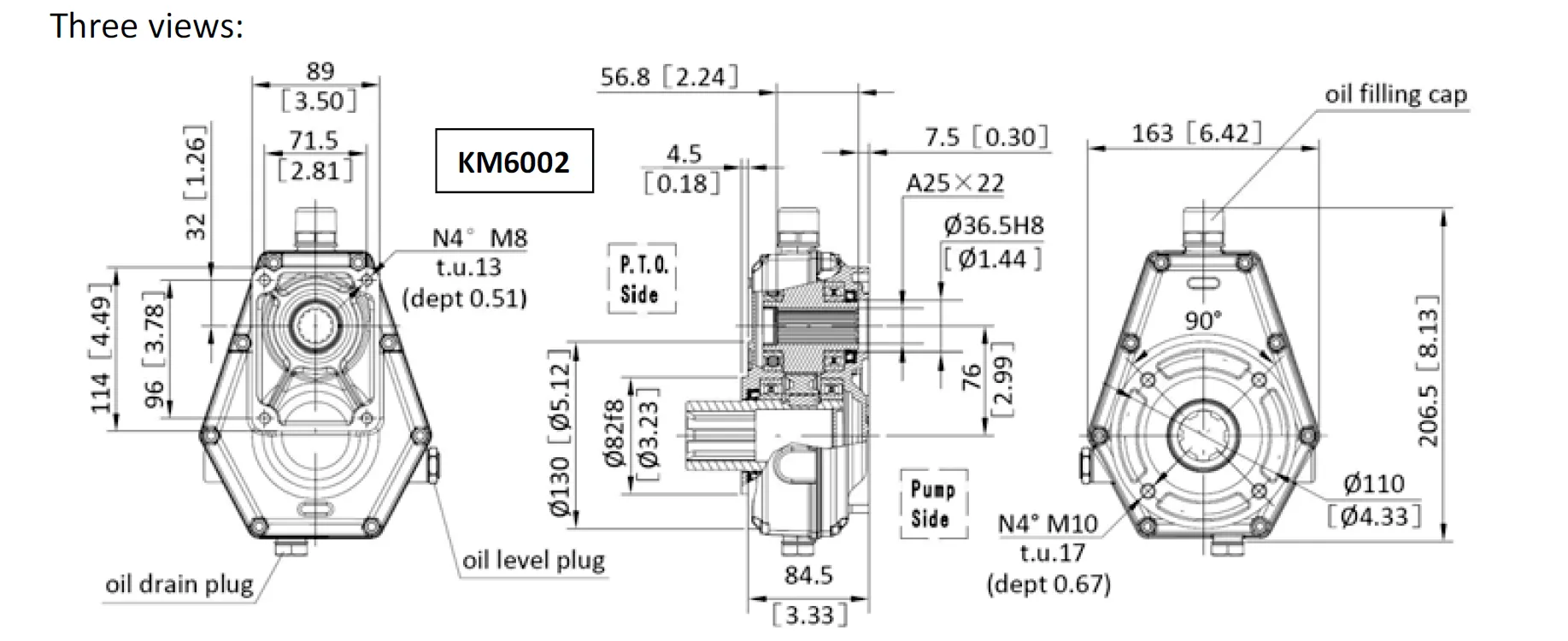 PTO Speed Reducer Increaser Gearbox - HZPT CORP