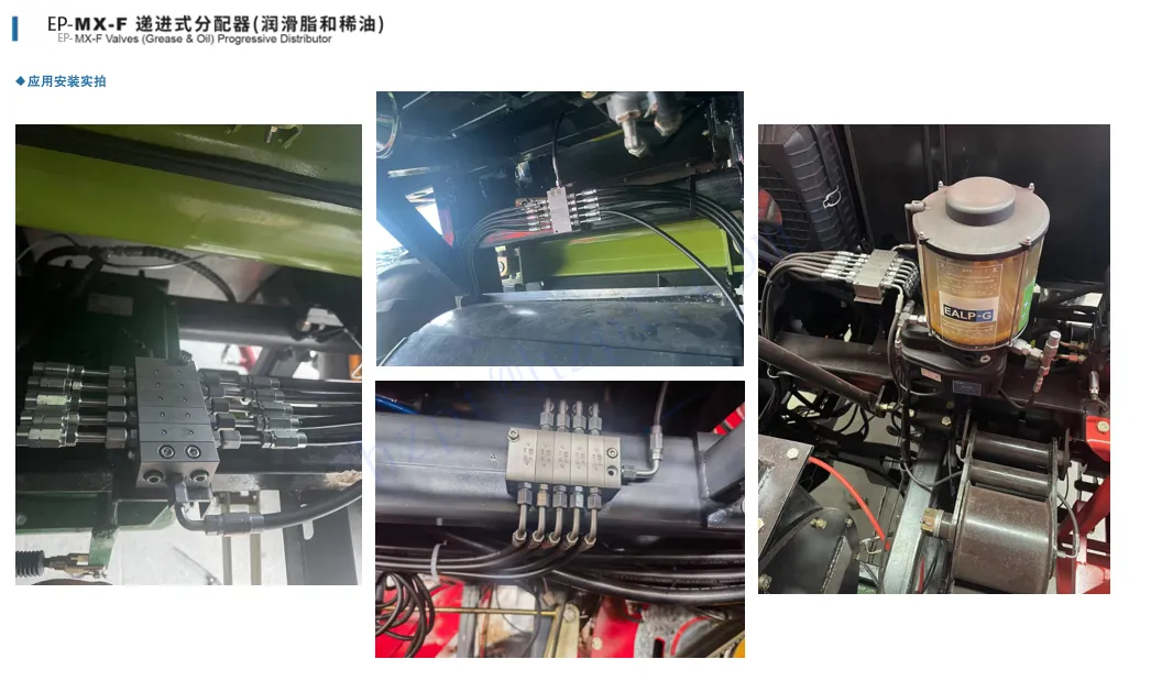 China EP-MX-F Series Valves Grease&Oil Progressive Distributor ...