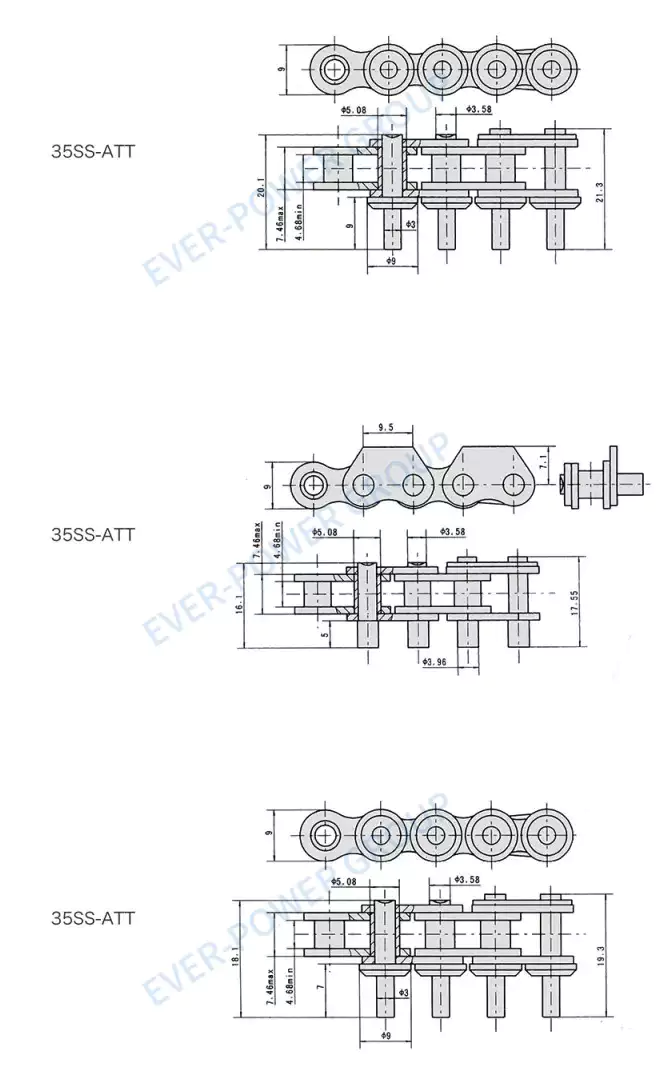 China Stainless Steel Chains for Welding Machine , Manufacturer ...