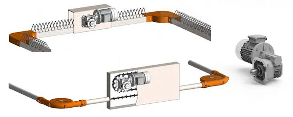 Poultry Feeder Gearbox for Poultry Farm Feeding Systems China ...