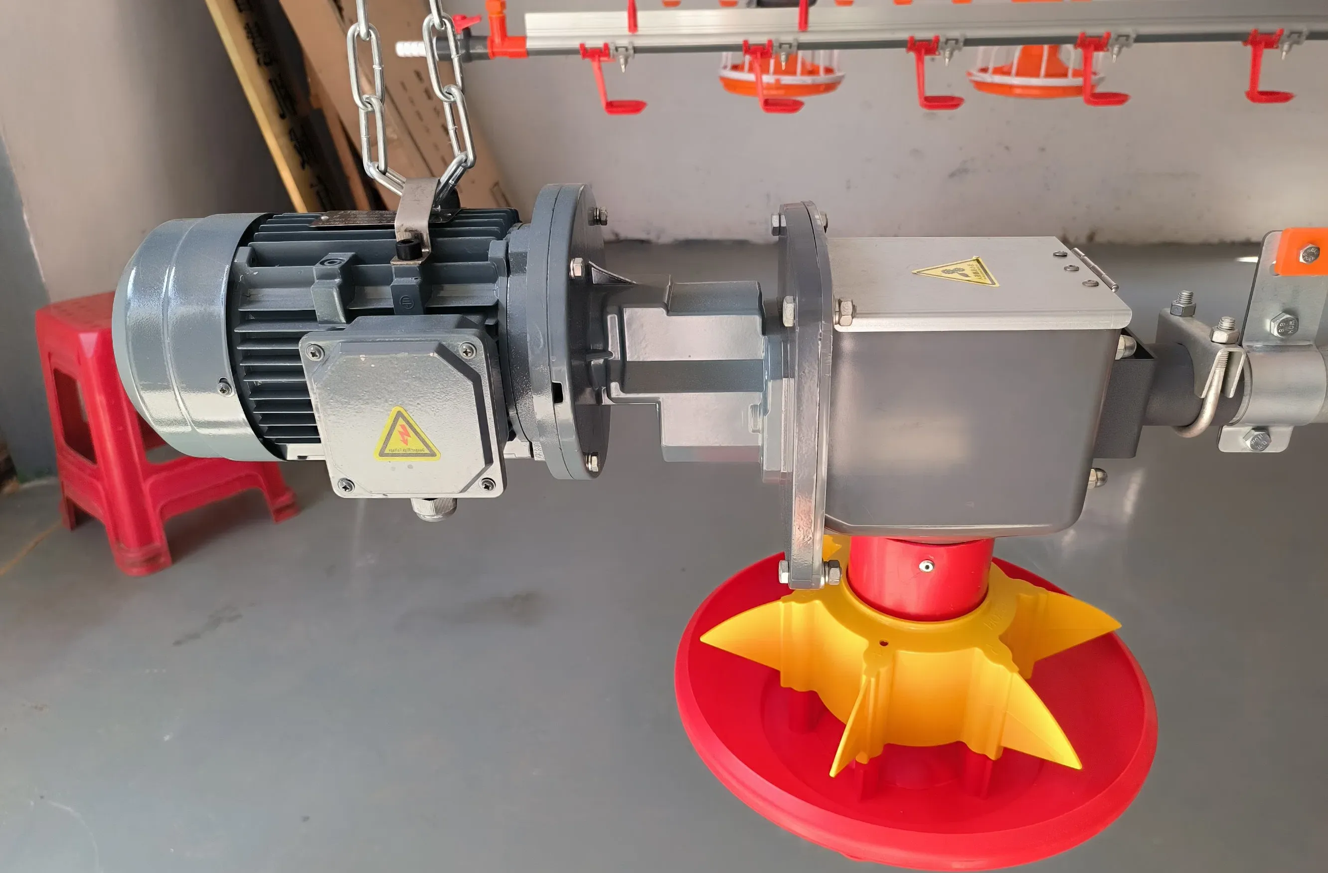 Poultry Feeding Gearbox for Waste Management Systems China manufacturer ...